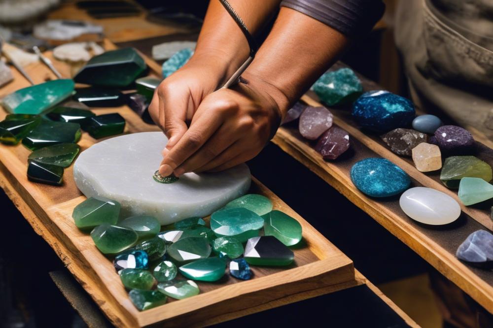 Mastering Freeform Gemstone Cutting: A Comprehensive Guide To Lapidary Techniques - Opal and Gems